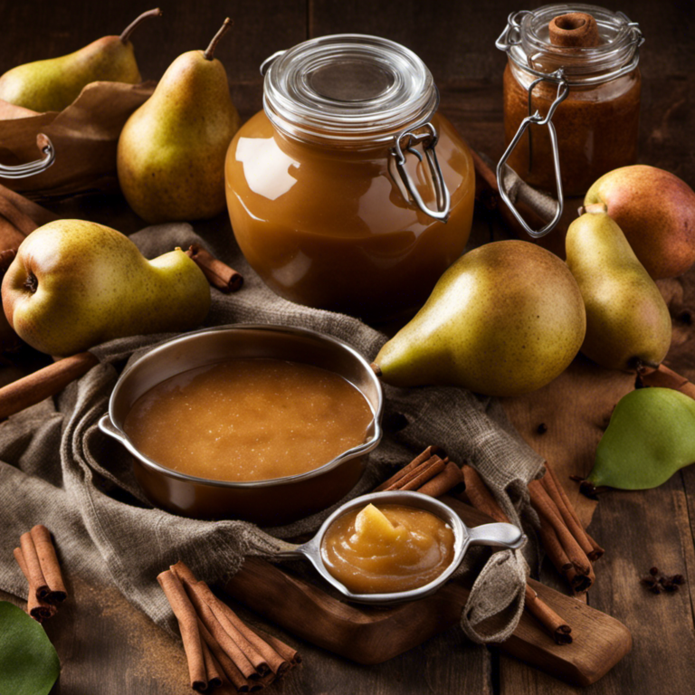 Make Your Own Sweet Pear Butter Recipe - Eat More Butter